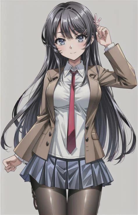 Mai Sakurajima Rascal Does Not Dream Of A Bunny Girl Senpai ｜ai Art