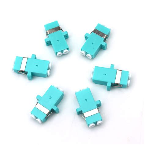 Kolorapus Lc Duplex Multi Mode Fiber Optic Adapter Fiber Connector