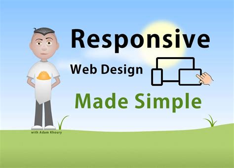 Responsive Web Design Made Simple Css Media Rule Tutorial Designing