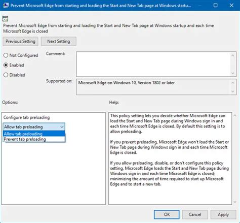Stop Microsoft Edge From Loading On Startup In Windows 11