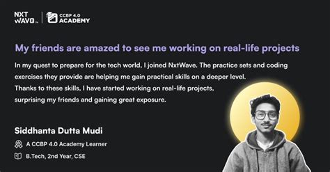 Nxtwave On Linkedin Nxtwave Nxtwaveccbp Ccbpacademy Nxtwavereview Nxtwaveccbp