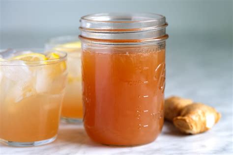 Lemon Ginger Syrup Recipe