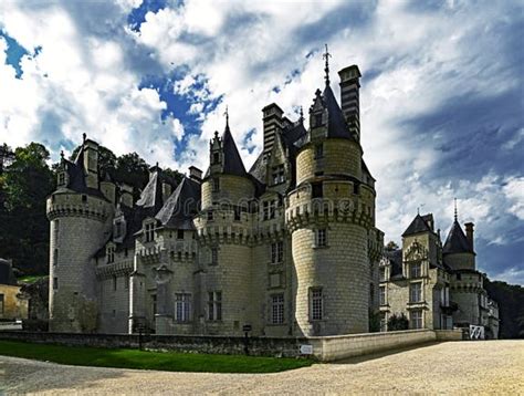 Castle Usse 4 Editorial Photography Image Of View Stucco 352055512