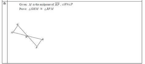 Solved Directions Complete Each Proof Below Using A