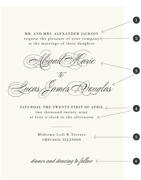 Wedding Invitation Wording Etiquette 60 Photos