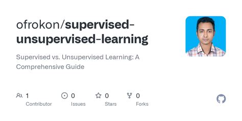 Github Ofrokonsupervised Unsupervised Learning Supervised Vs
