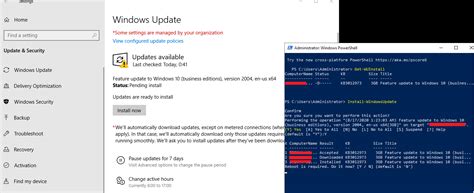 Powershell Unable To Install Kb3012973 Windows Update Through Scripts