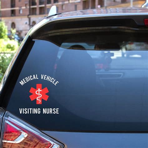 Nurse Vinyl Decal Etsy