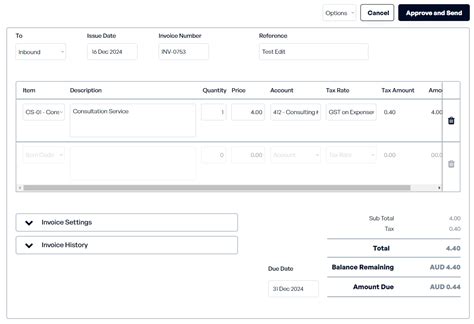 Editing An Approved Invoice Stagepay
