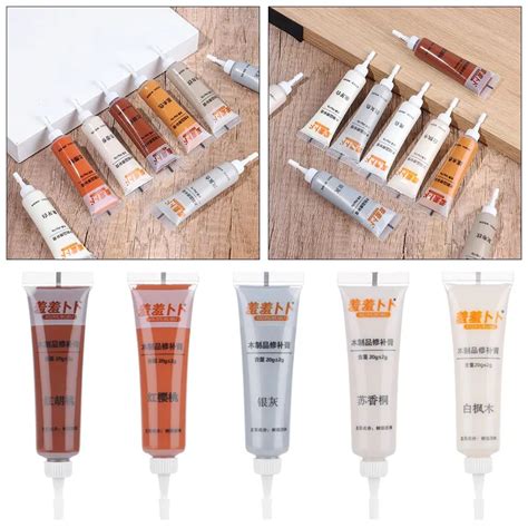여러 가지 빛깔의 다목적 Diy 손상 수리 크림 가구 다시 마무리 페인트 스크래치 수리 에이전트 목재 터치 업