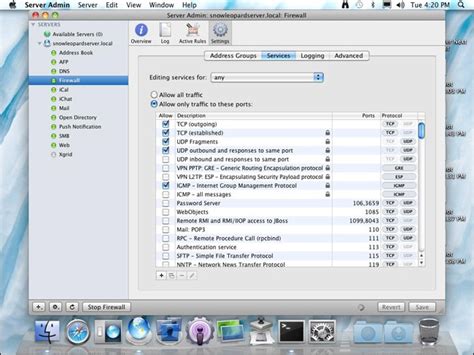 Mac OS X Server Snow Leopard