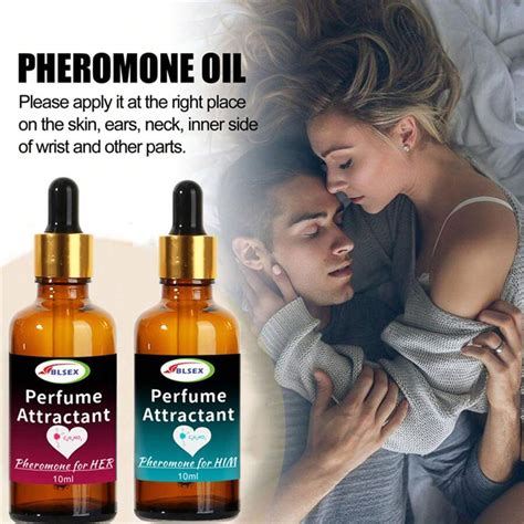 2pcs Pheromone Dating Sex Perfume For Men And Women 10ml Male And