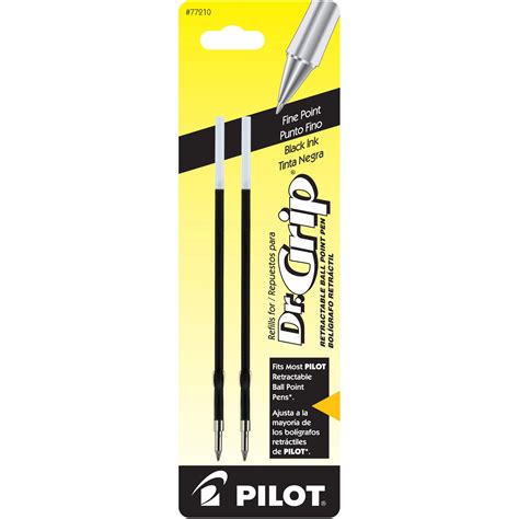 Pilot 77210 Brfs2 Dr Grip Retractable Ball Point Refill Fine Black