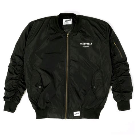 Jual Mlve Bomber Jacket Black Acket Bjomber Pria Wanita Unisex Bomber