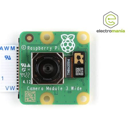 Cámara Raspberry Pi 3 Wide Angle Electromanía Perú