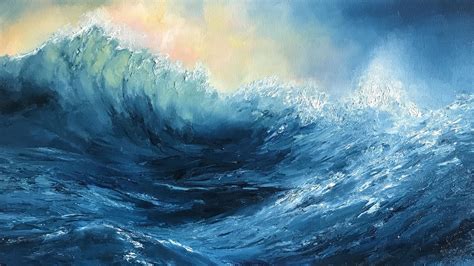 배경 화면 그림 바다 파도 구름 경치 1920x1080 Oganjkaramel 2006085 배경 화면 Wallhere