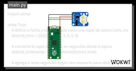 Ds1307 Rtc Copy Wokwi Esp32 Stm32 Arduino Simulator