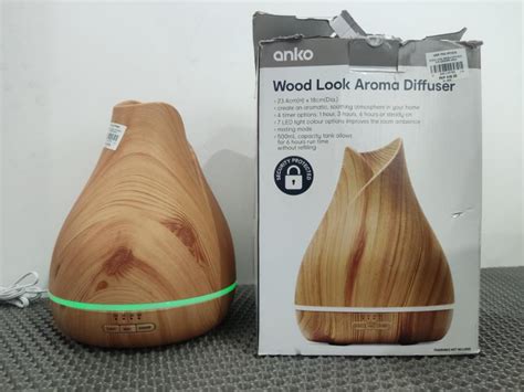 Anko Wood Look Aroma Diffuser 42833888 Hmr Shop N Bid