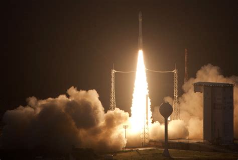 Europe Launches New Vega Rocket On Maiden Voyage Space
