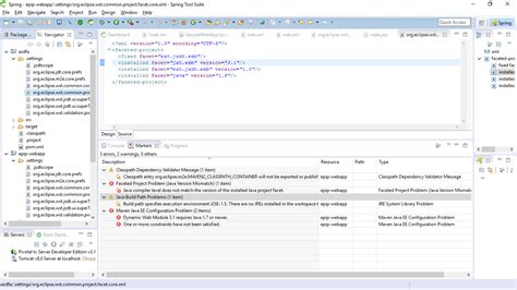 Eclipse Or Spring Suit Error Maven Project Dynamic Web Module