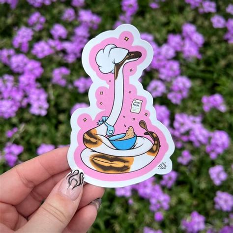 Ball Python Heart Sticker Etsy