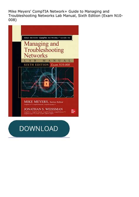 DOWNLOAD FREE PDF Mike Meyers CompTIA Network Guide To Managing