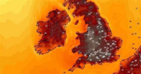 Long Heatwave Incoming For Ireland 12c Above Average As Eerie Warning