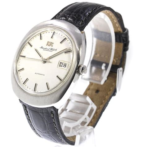 Iwc Iwc Schaffhausen オールドインター デイト 自動巻き メンズ 737814【ev20】 737814