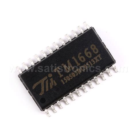 Tm Tm1668 Induction Cooker Controller Ic Sop 24 Satistronics