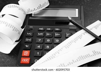 Roll Adding Machine Tape Royalty Free Images Stock Photos Pictures Shutterstock