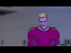 Hilarious And Crazy Double Anal Cartoon Gay Sex Watch Two Hulk S Tag Teaming A Horny Cartoon