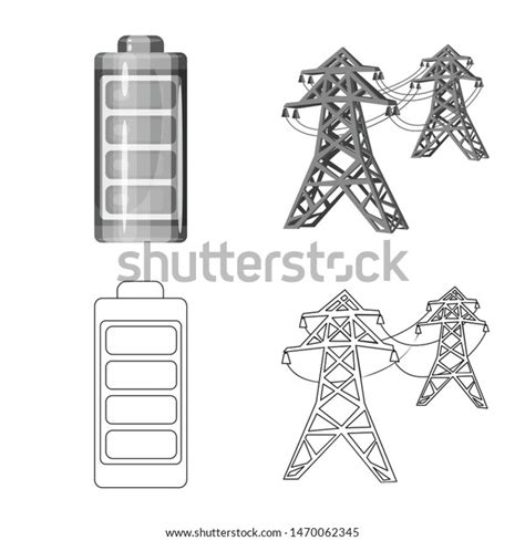 Vector Illustration Innovation Technology Icon Collection Stock Vector Royalty Free 1470062345