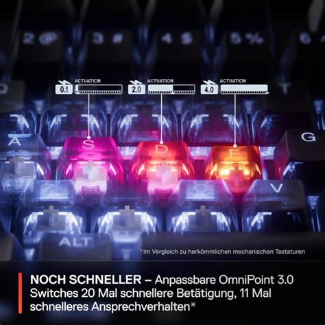 SteelSeries Apex Pro TKL Gen 3 weiß OmniPoint 3 0 USB ND ab 239