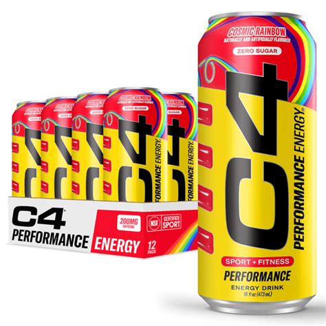 C4 Performance Energy Mango Fuego Zero Sugar 16 Fl Oz