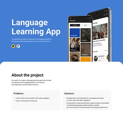 Language Learning App Behance