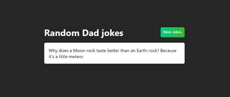 GitHub Rudra Random Dad Joke Generator Dad Jokes Generator To Chill You Up