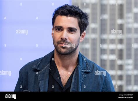 Fabien Frankel Attends Ceremonial Lighting Of Empire State Building In