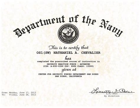 Security Reaction Force Advanced Certificate Pdf