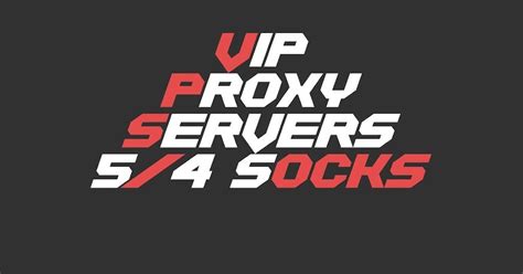 Free Proxy On 12 03 20 VIP Socks 5 Servers