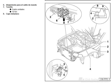 Brico Apertura De Capó Sin Cable Audi A4 B5 1995 2001 Audisport