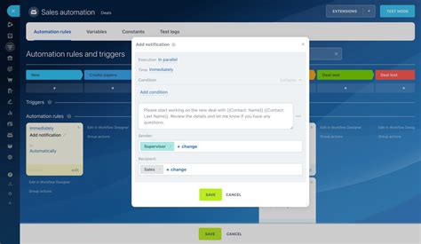 Automation Rules Employee Alerts