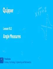 Unit Angles In A Unit Circle Angle Measures Pdf Lesson Angle Measures Precalculus
