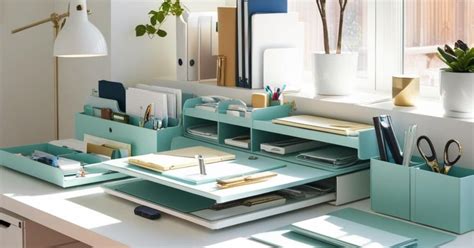 7 Desk Organization Ideas For The Home Office Organizer Co