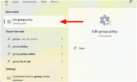 How To Open Group Policy Editor On Windows 11