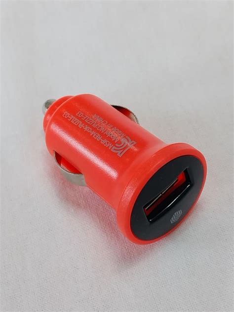 New 빨강색 미니 시거잭 Usb 차량용 충전 소켓 세컨웨어헬로마켓