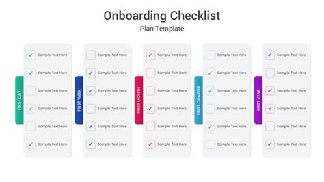 Onboarding Checklist Template