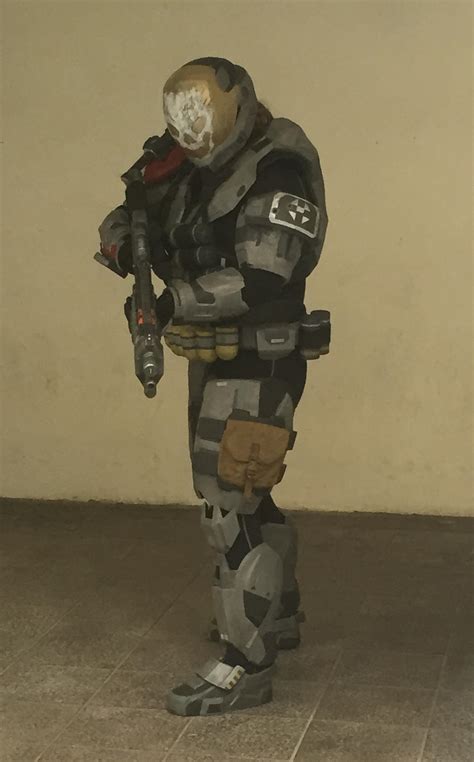 Mwmanus Emile Armor Build Upgrades In Progress Halo Costume And