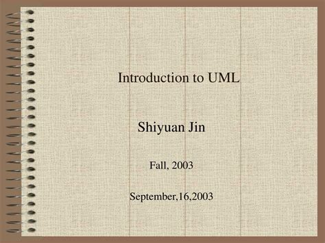 Ppt Introduction To Uml Powerpoint Presentation Free Download Id