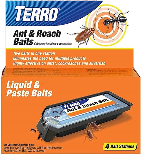 Terro Ant And Roach Bait 4 Bait Stations Lazada Ph