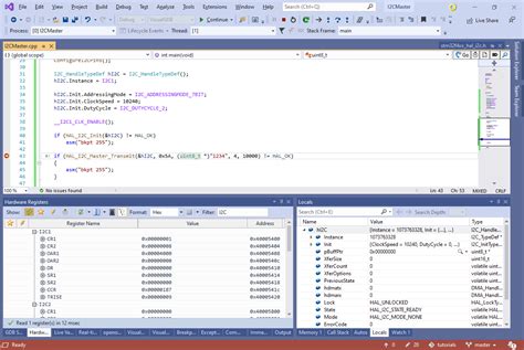 Using The I C Interface On The STM Devices VisualGDB Tutorials